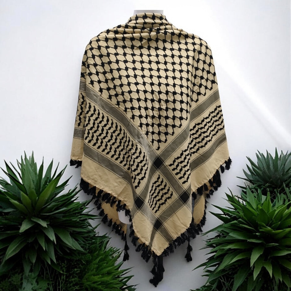 Buy now Palestinian Keffiyeh Scarf Heritage | Palestinian Scarfs for ...